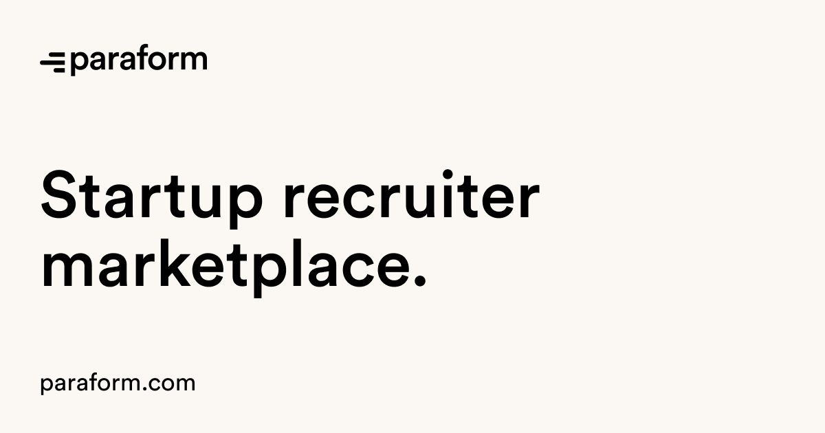 Paraform — Turn anyone into your recruiter